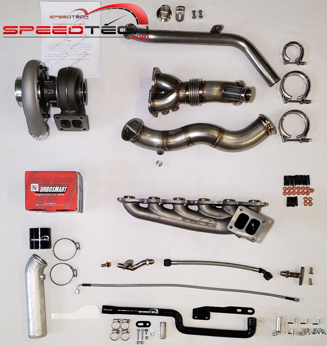 SPEEDTECH N54 PRECISION 6266 NEXT GEN TURBO TOP MOUNT KIT